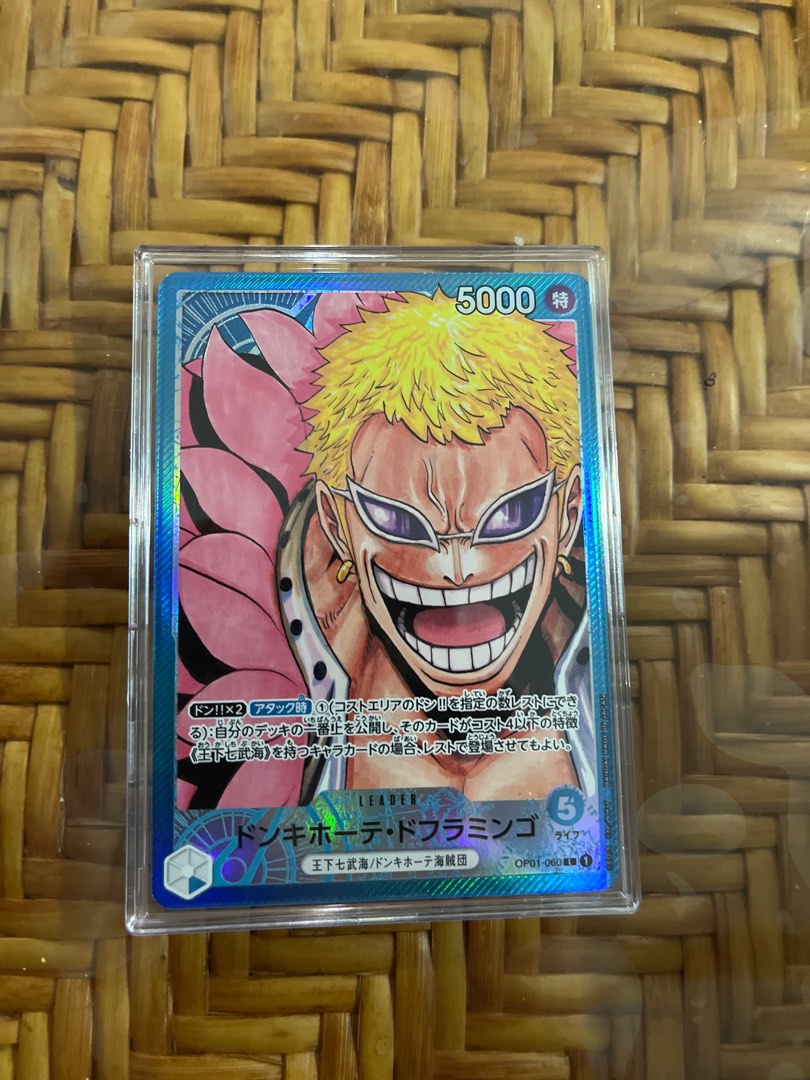 One piece TCG Doflamingo [OP-1], Hobbies & Toys, Toys & Games on Carousell