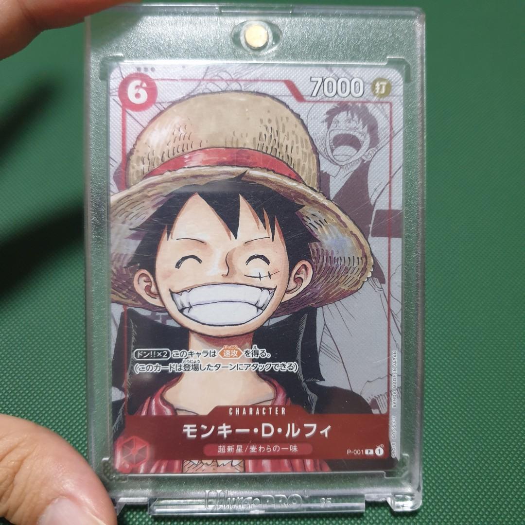 One piece tcg luffy p-001 promo 25th anniversary card, Hobbies & Toys ...