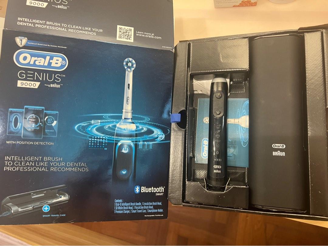 Oral-B Genius 9000 Electric Toothbrush Black, Beauty & Personal Care ...