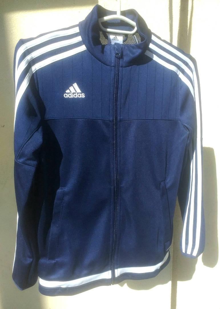 Original ADIDAS Climacool Three Stripe Navy Blue Jacket, Women's ...