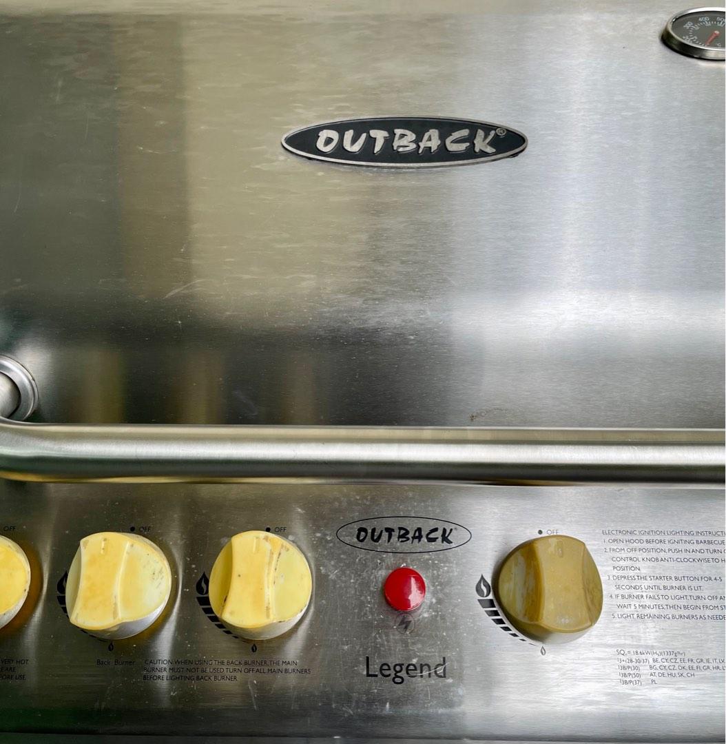 Outback Legend 5 Burner Gas BBQ Grill, TV & Home Appliances, Kitchen ...
