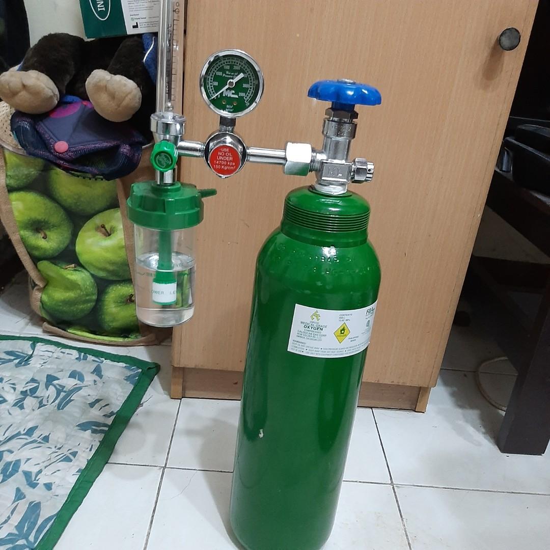 Oxygen Tank (5lbs), Health & Nutrition, Assistive & Rehabilatory Aids ...
