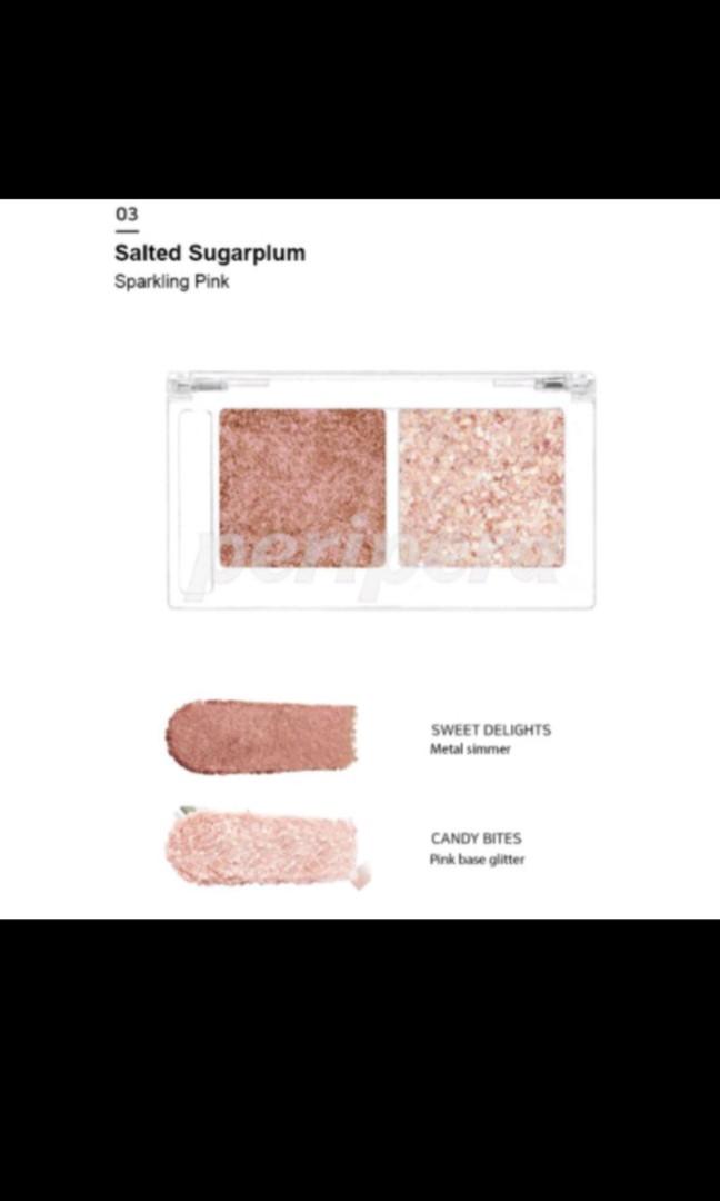 Peri Pera Duo Pocket Glitter Shadow, Beauty & Personal Care, Face ...