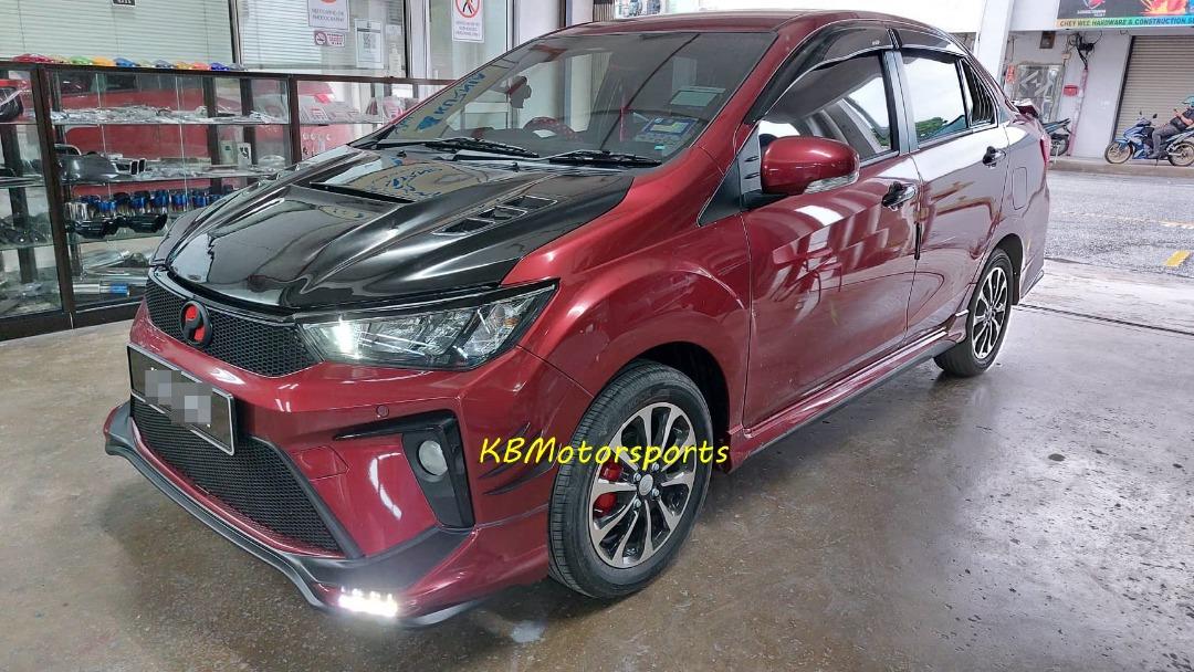Perodua bezza gear up bodykit with day light, Auto Accessories on Carousell