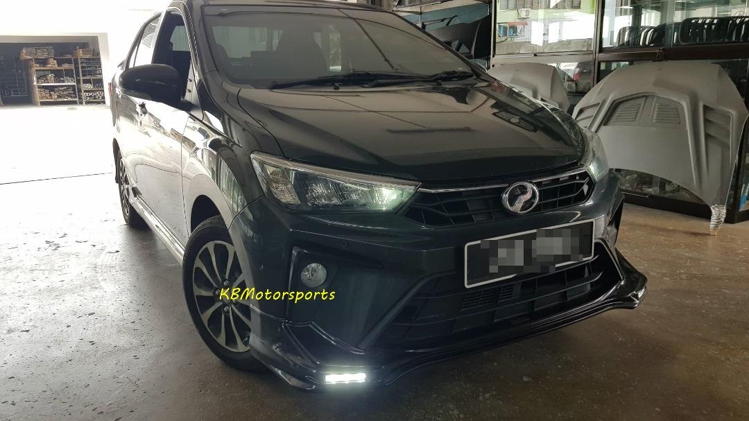 Perodua bezza gear up bodykit with day light, Auto Accessories on Carousell