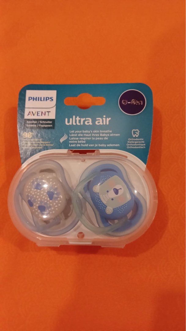 Philips Ultra air pacifiers ( 6-18 months ), Babies & Kids, Nursing ...