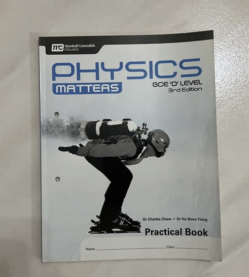 Physics Matters Practical Book, Hobbies & Toys, Books & Magazines ...