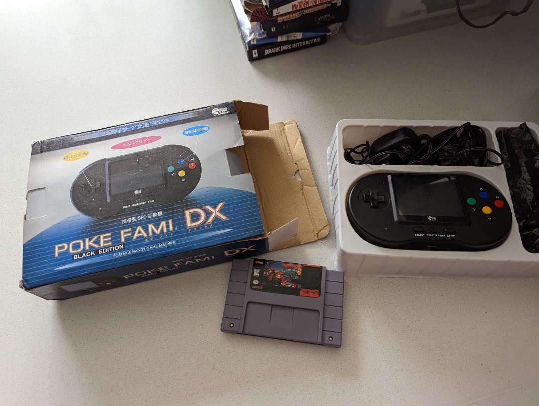 Pokemon fami DX play SNES and famicom etc with power converter for free ...