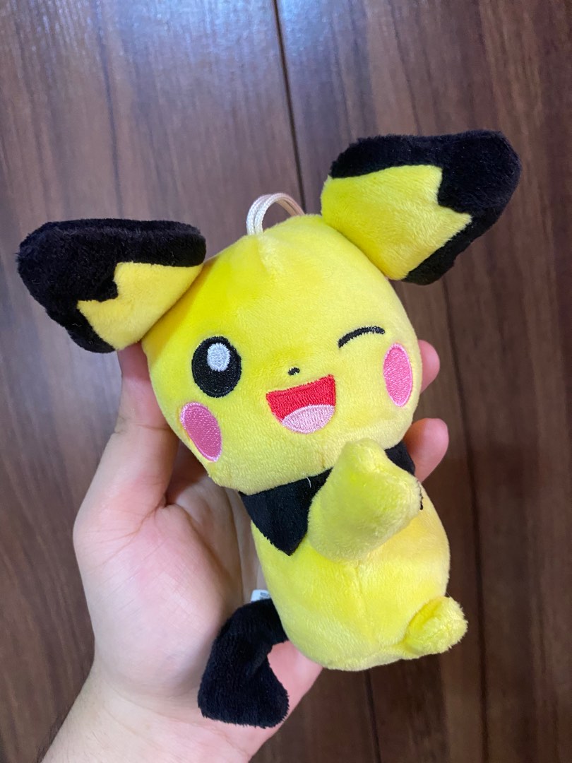 Pokemon Pichu Plush, Hobbies & Toys, Toys & Games on Carousell