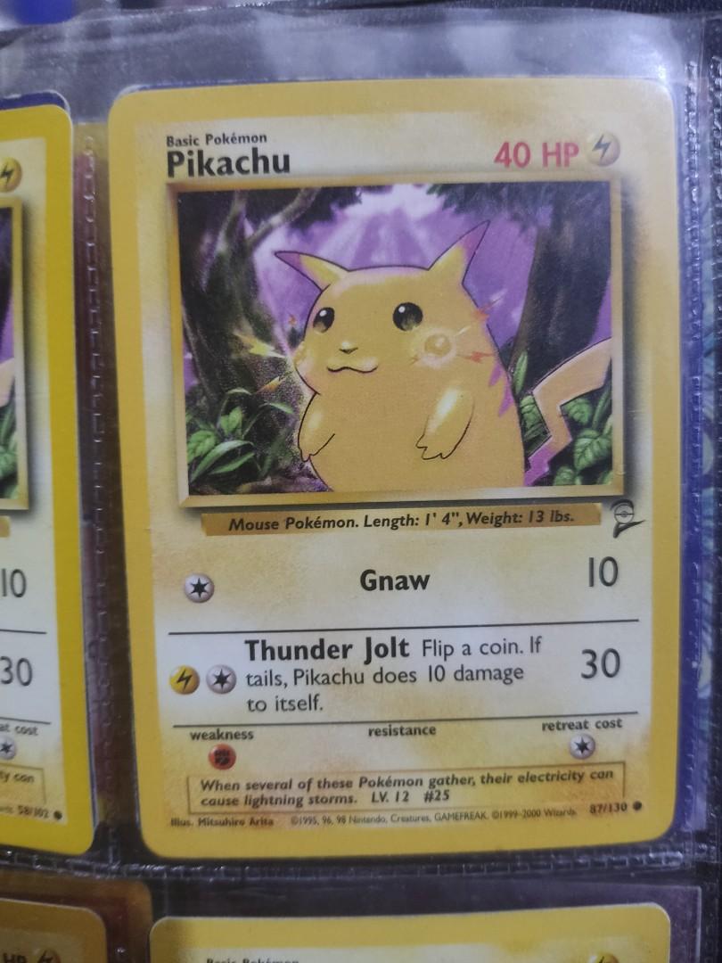 Pokemon Vintage Pikachu cards, Hobbies & Toys, Memorabilia ...
