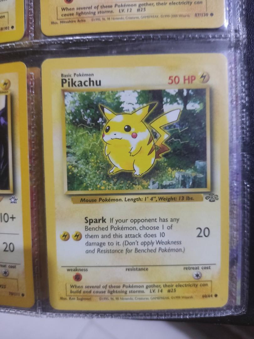 Pokemon Vintage Pikachu cards, Hobbies & Toys, Memorabilia ...