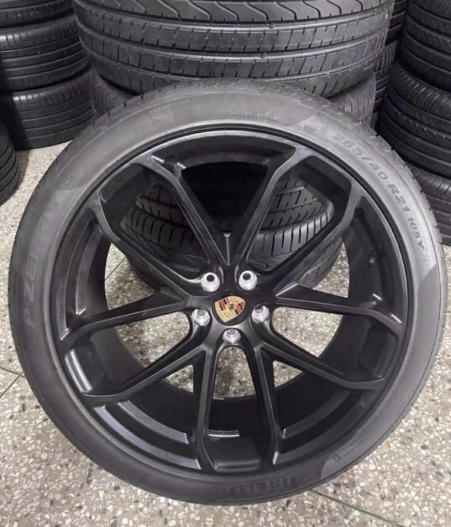 21" rims for porsche macan, Car Accessories, Tyres & Rims on Carousell