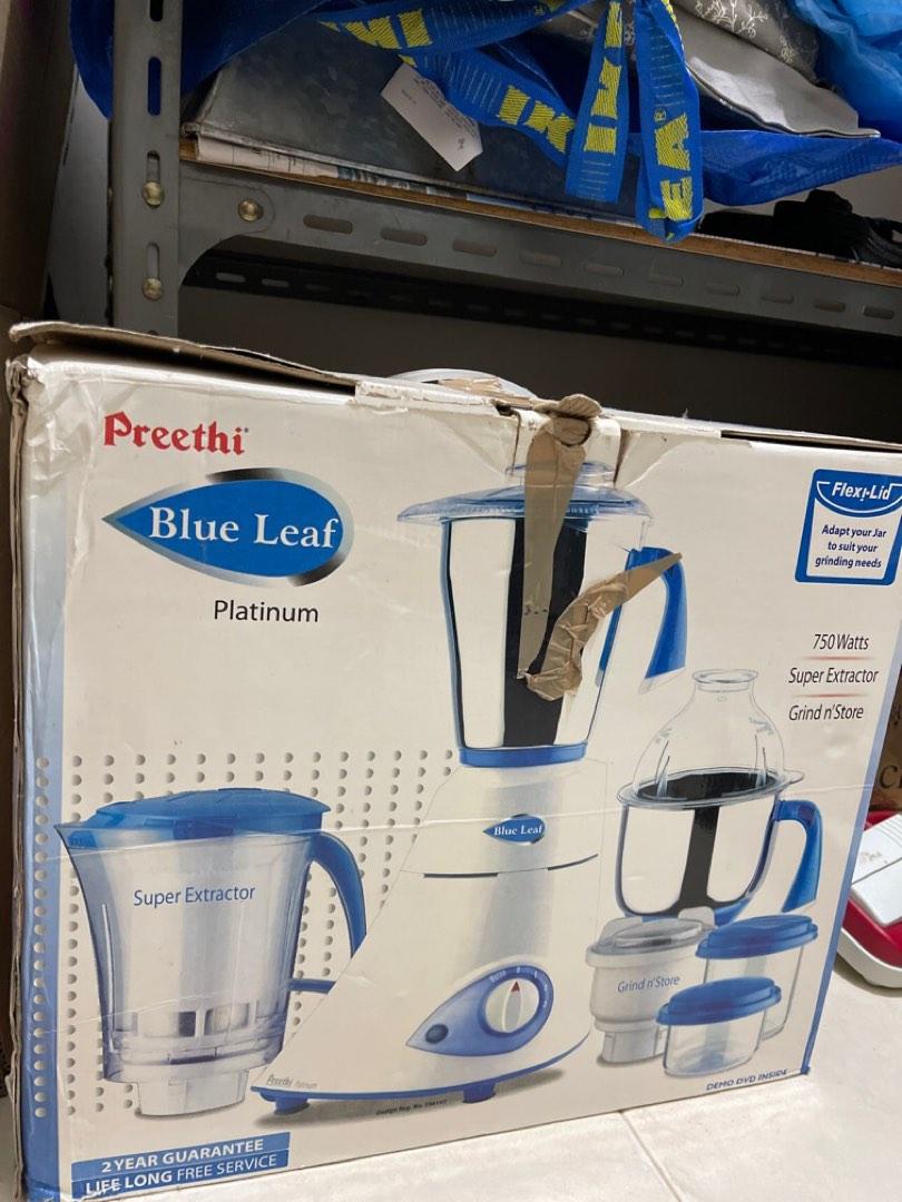 Preethi Blue leaf Mixi, TV & Home Appliances, Kitchen Appliances, Hand ...