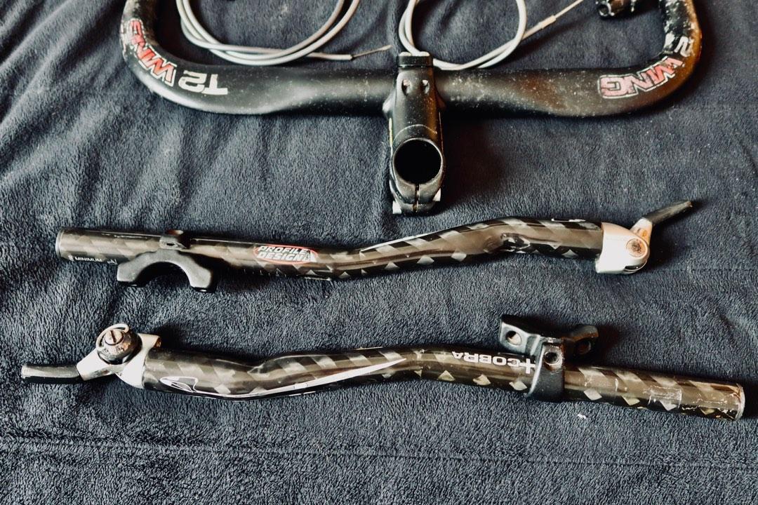 Profile Design / T2 Cobra (carbon) Aerobar, Sports Equipment, Bicycles ...