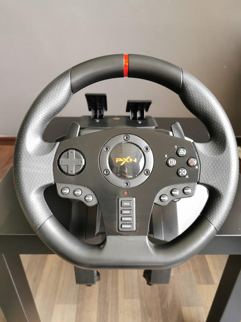 PS3, PS4, PC, XBox 1, Switch Racing Wheel PXN V900, Video Gaming ...
