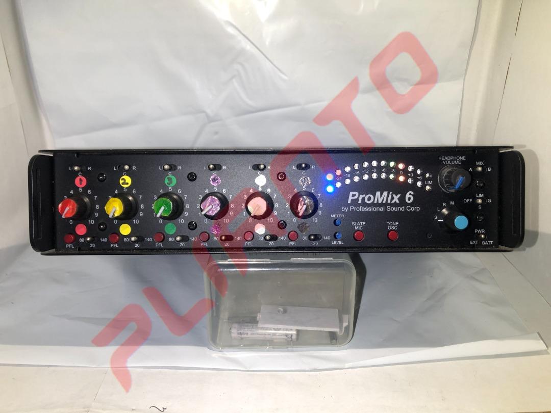 PSC DV PROMIX 6 - Portable 6 Channel Field Production and ENG Mixer, Audio, Other Audio ...