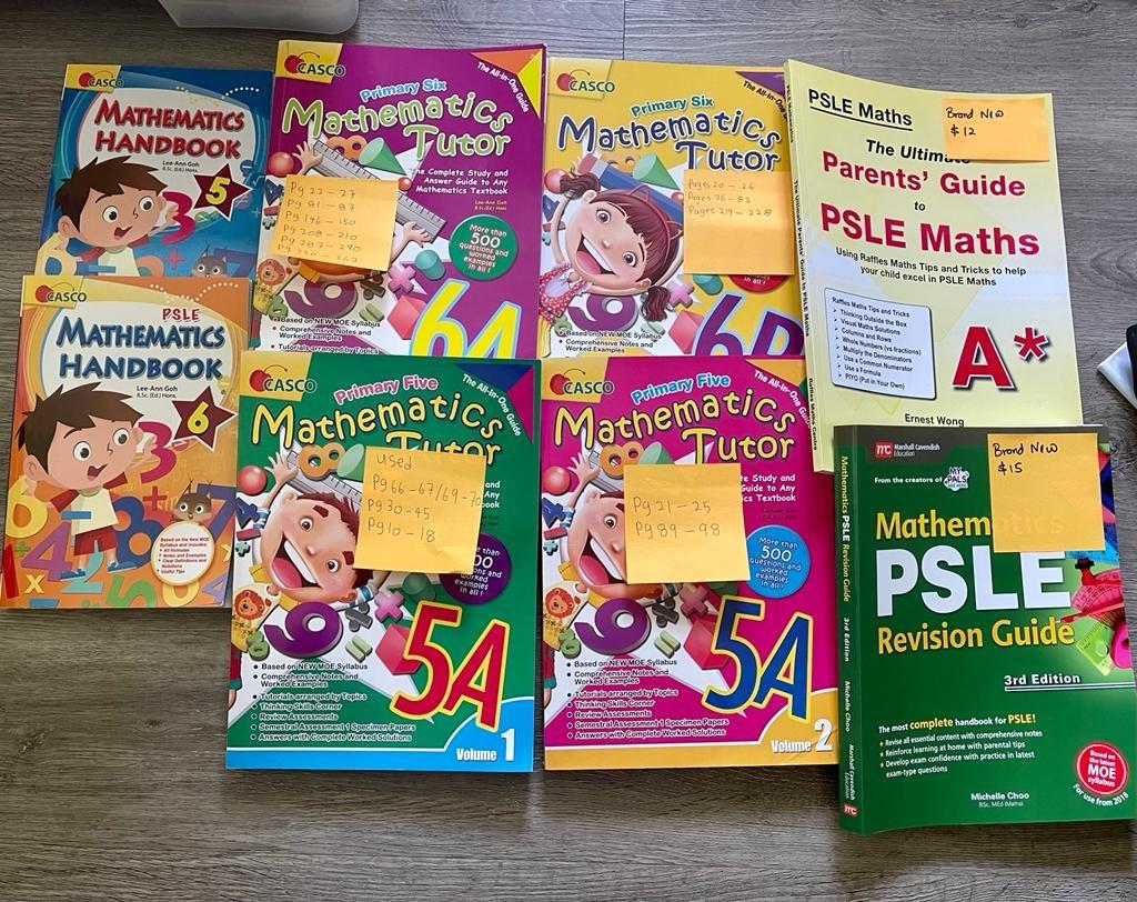 PSLE Math Assessment & Guide Books, Hobbies & Toys, Books & Magazines ...