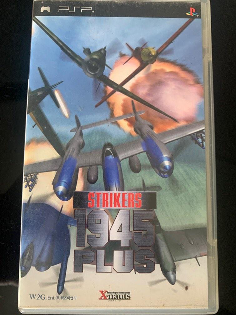 PSP games strikers 1945 plus, Video Gaming, Video Games, PlayStation on Carousell