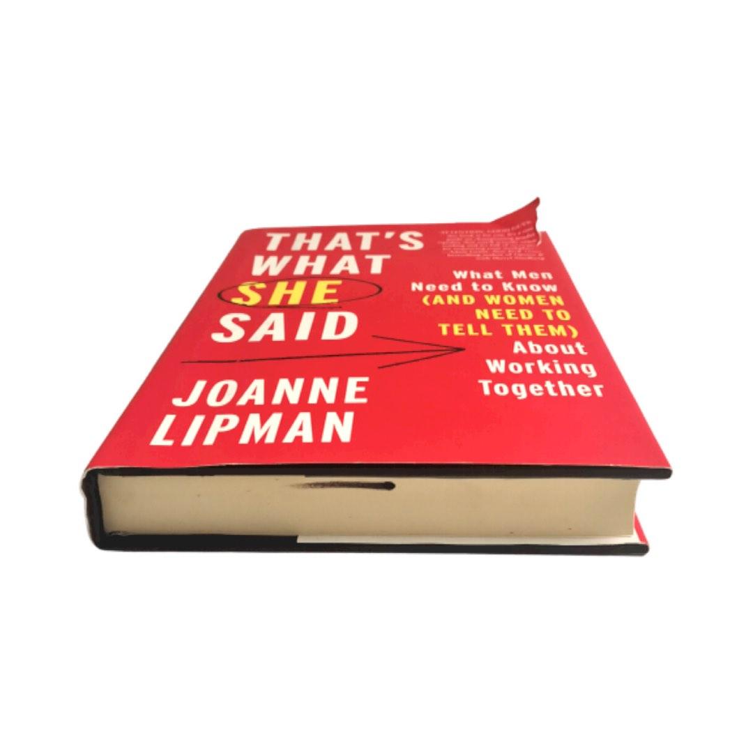 That's What She Said: What Men Need to Know (and Women Need to Tell ...