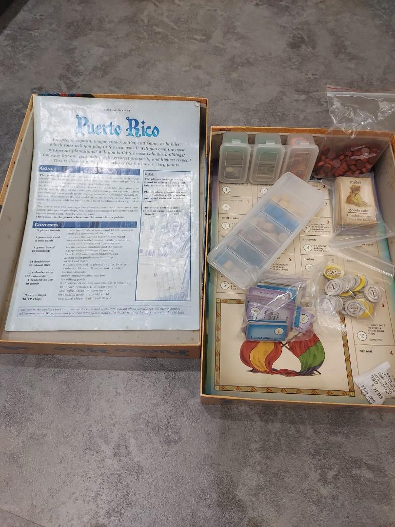 Puerto Rico Board Game, Hobbies & Toys, Toys & Games on Carousell