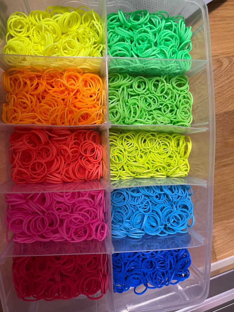 rainbow bands, Hobbies & Toys, Stationery & Craft, Handmade Craft on ...