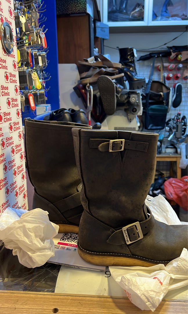 Red Wing High Cut Boots - Unisex *Rare*, Women's Fashion, Footwear ...