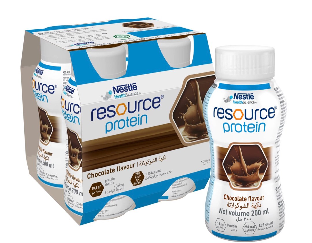 Resource Protein Liquid 200ml (Chocolate), Health & Nutrition, Health ...