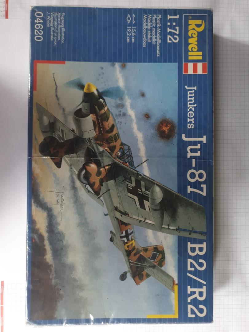 Revell JU 87 plastic model kit, Hobbies & Toys, Stationery & Craft ...