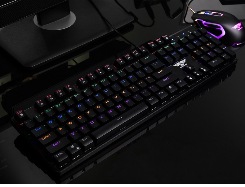 RGB GM340 Mechanical Keyboard Blue Switch | Gaming Keyboard | RGB ...