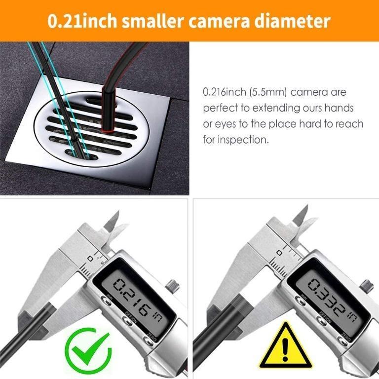 ROTEK Digital Inspection Camera, 3.0 Inch 1080P Full HD IPS LCD Screen ...