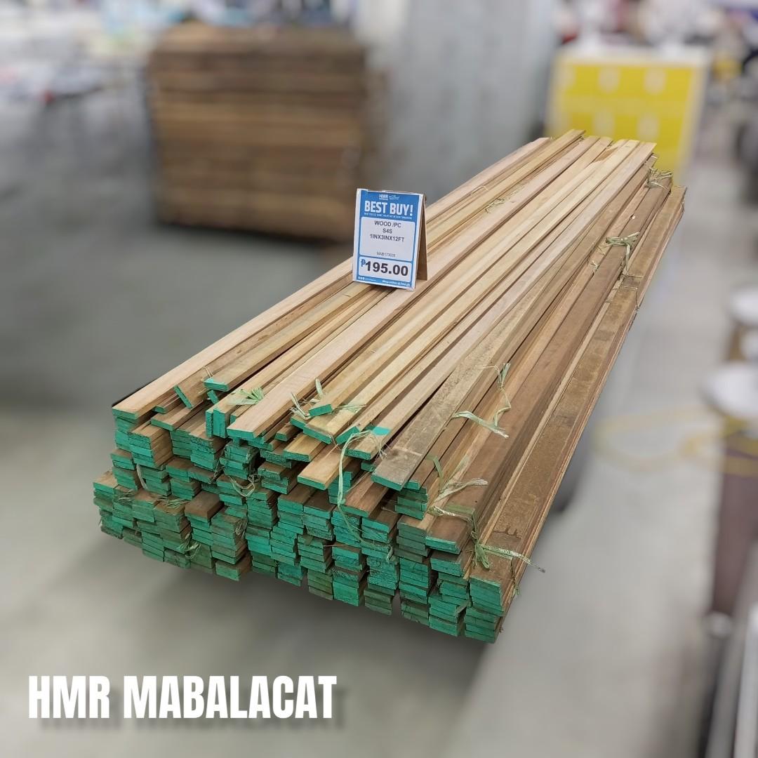 S4S Wood /pc 1x2in x12ft, Commercial & Industrial, Construction ...