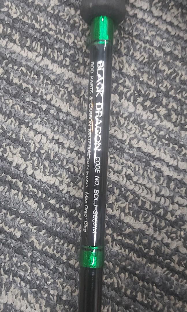 sabpolo black dragon rod, Sports Equipment, Fishing on Carousell