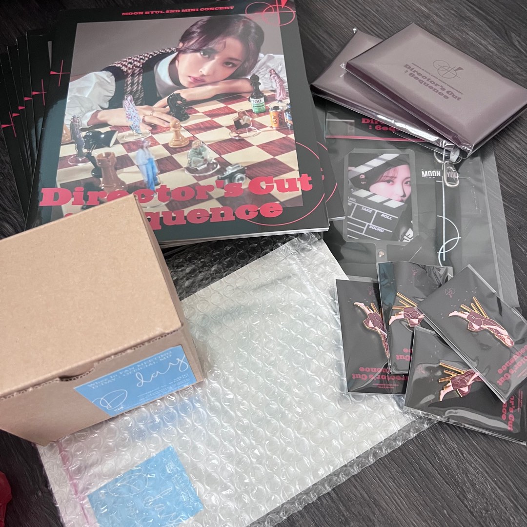 [Sale] Mamamoo Solar Mata Hari musical / Moonbyul concert / Wheein fan ...