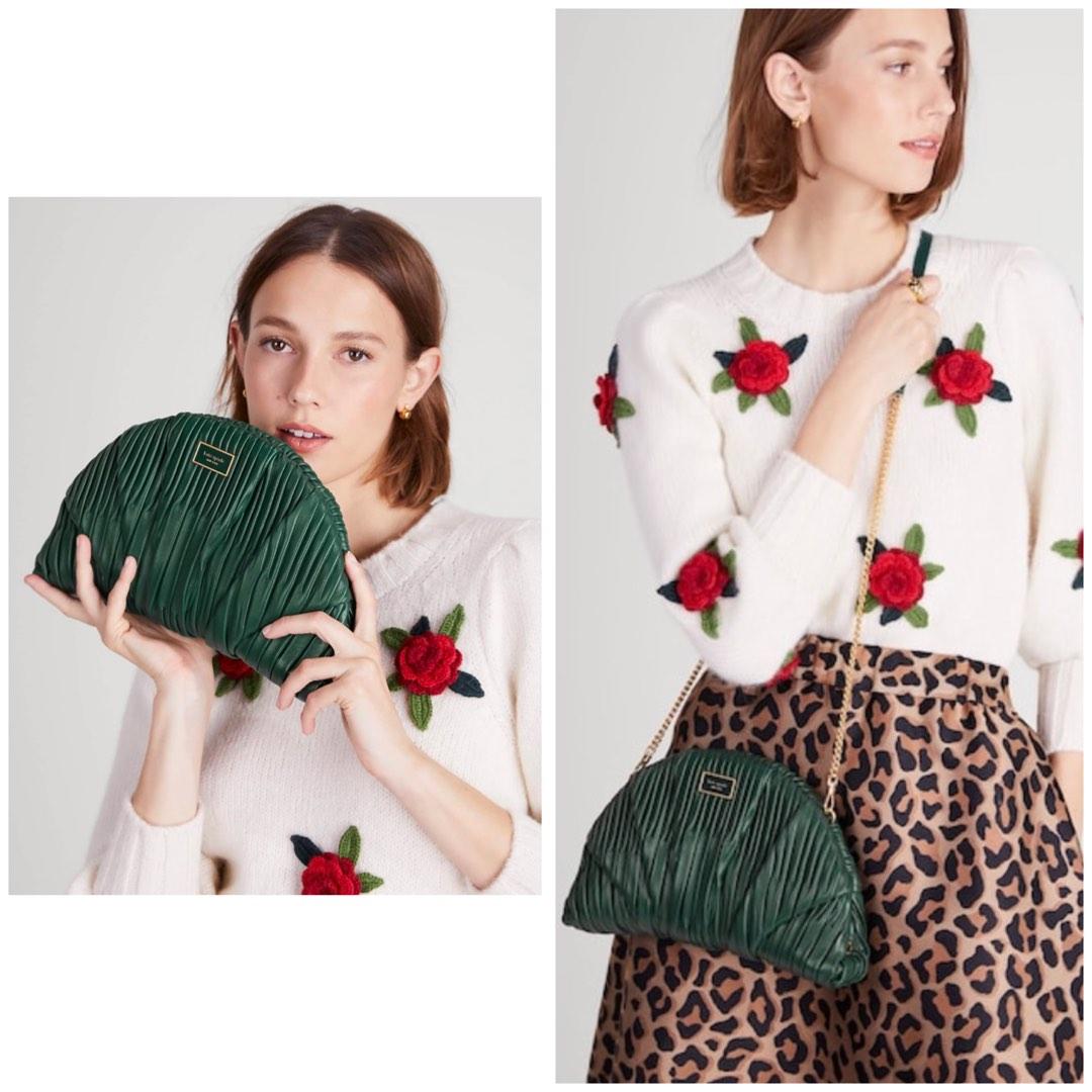 SALES (ENDS 11 OCT 11:59PM) Kate Spade Patisserie Pleated 3d Croissant ...