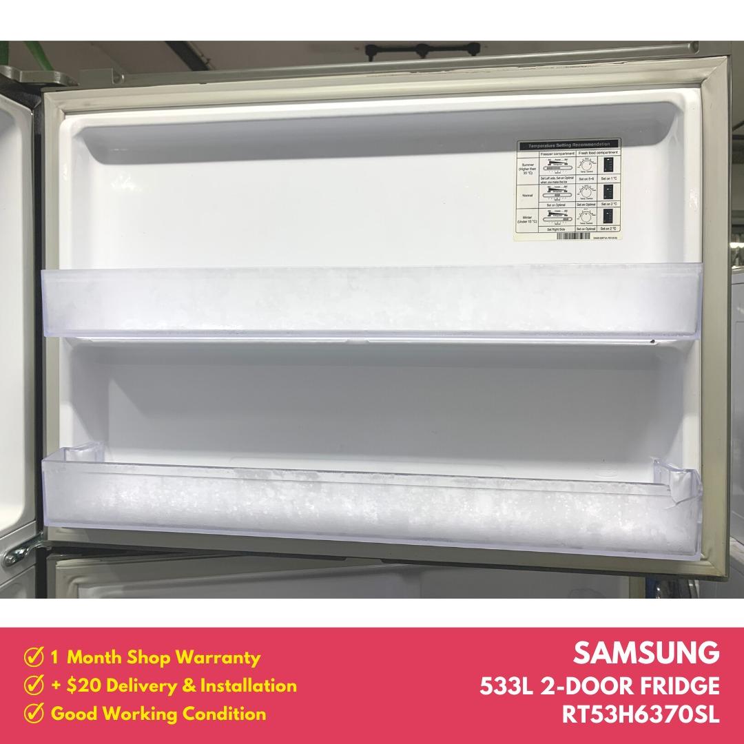 SAMSUNG 533L 2-Door Fridge_RT53H6370SL (92070), TV & Home Appliances ...