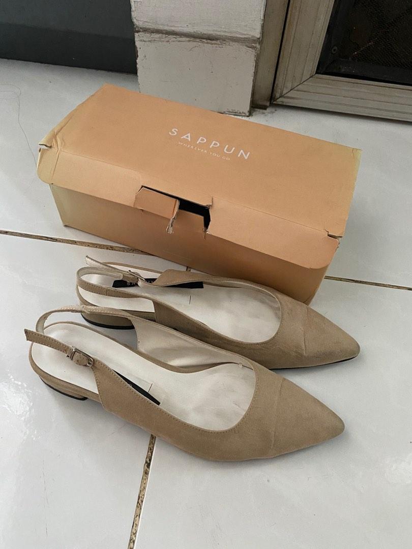 Sappun heels, Fesyen Wanita, Sepatu di Carousell