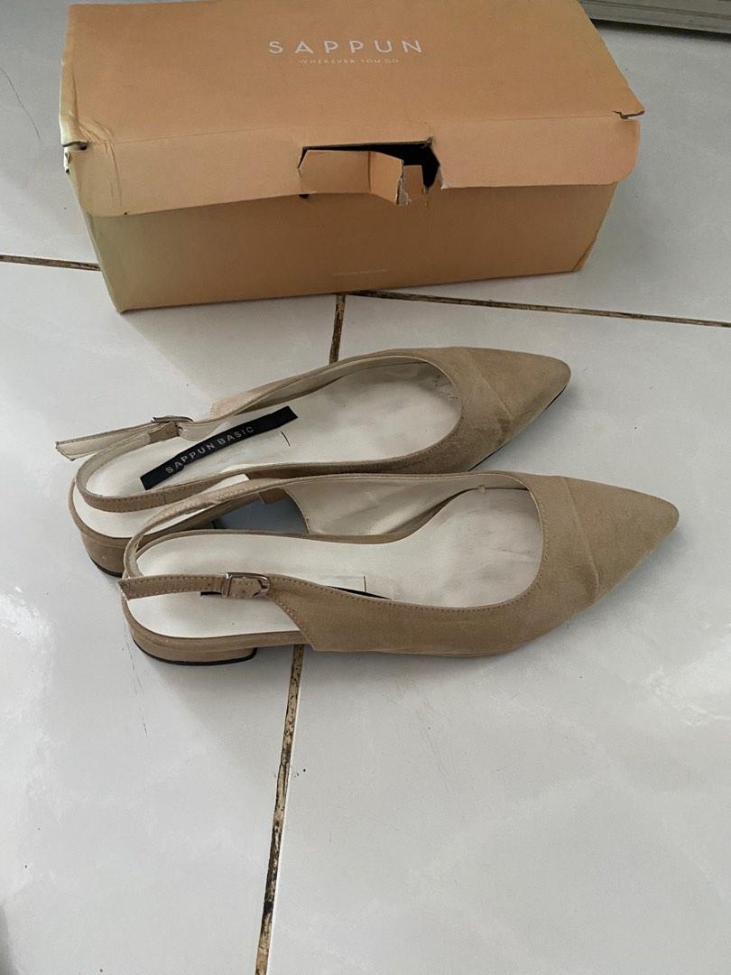 Sappun heels, Fesyen Wanita, Sepatu di Carousell