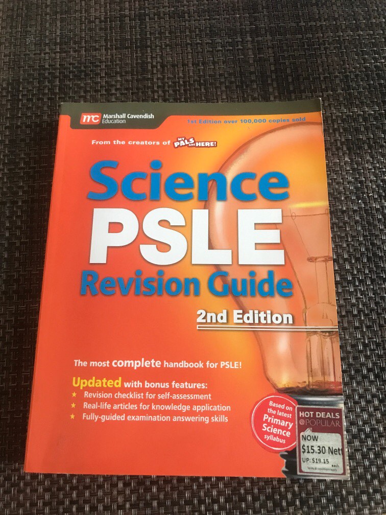 Science PSLE Revision Guide (Full preparation), Hobbies & Toys, Books ...