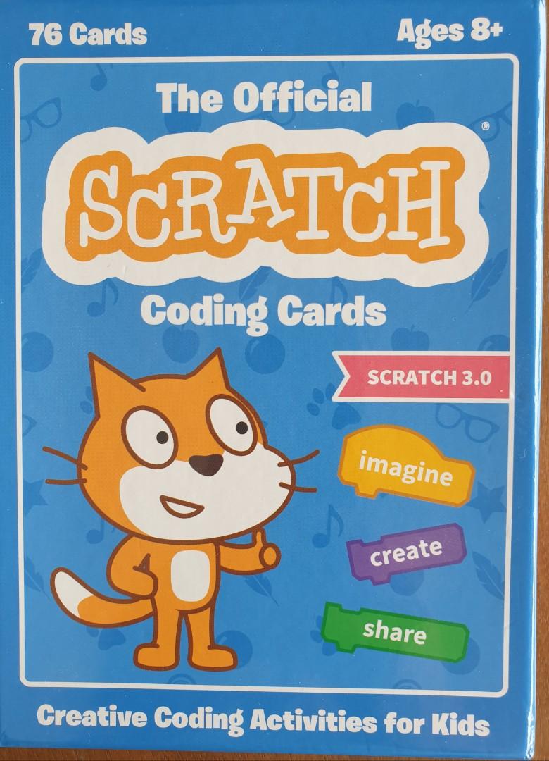 Scratch Coding Cards for Kids, Hobbies & Toys, Toys & Games on Carousell