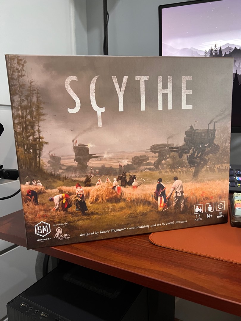 Scythe, Hobbies & Toys, Toys & Games on Carousell