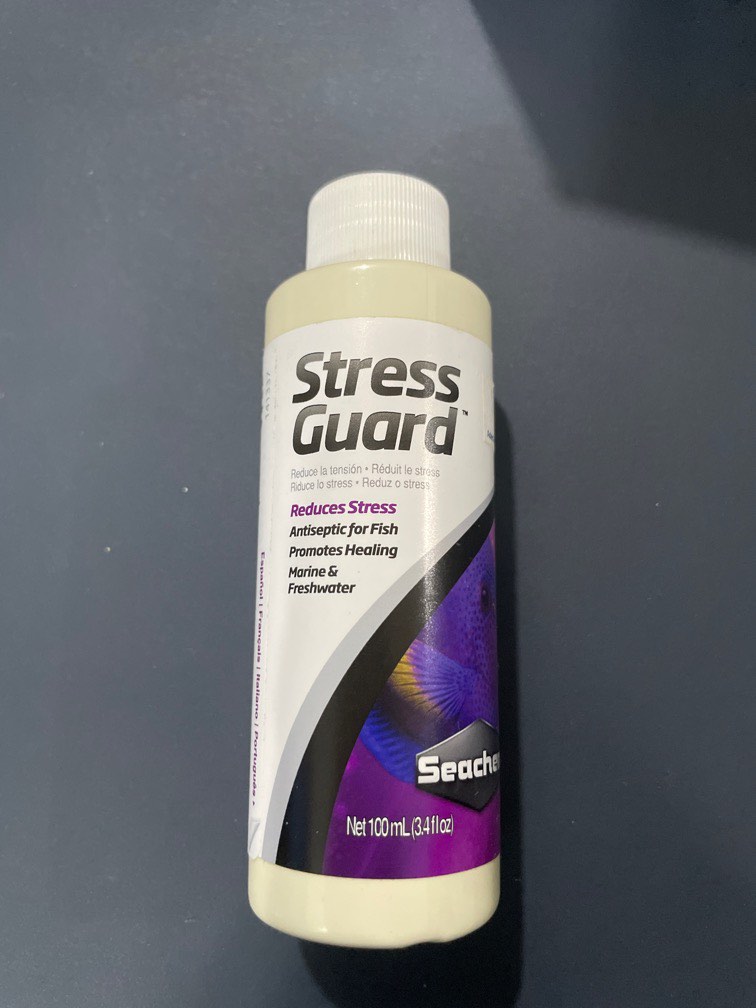 Seachem Stress Guard, Pet Supplies, Health & Grooming on Carousell