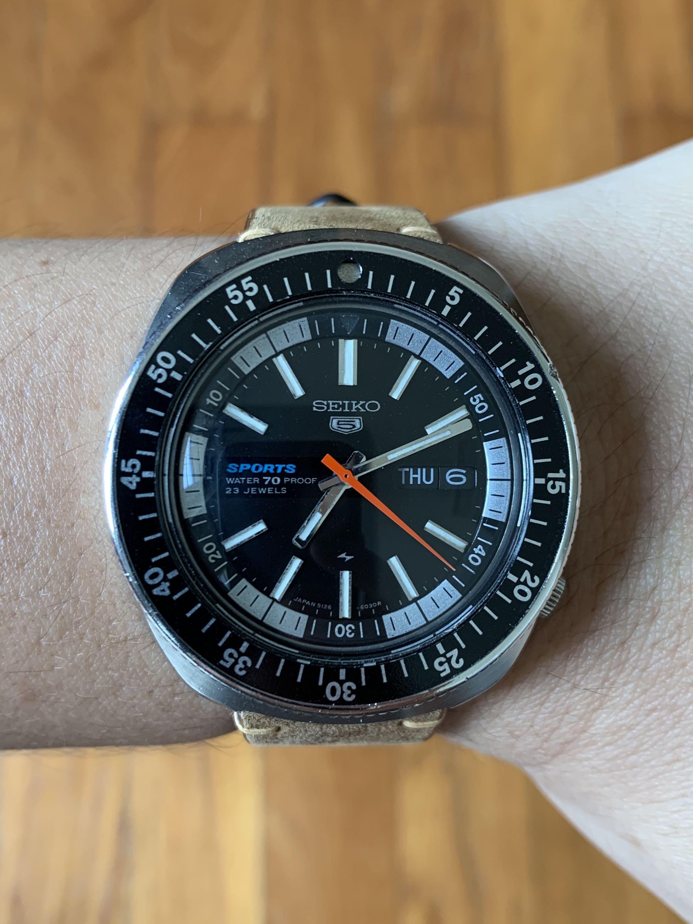 Seiko Rally Diver 5126-6030 "Double Hurricane", Men's Fashion, Watches & Accessories, Watches on ...