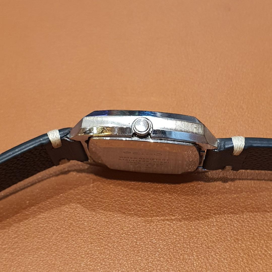 Seiko Square Green Colour Dial with Unique Glass Automatic 5606-5120 ...