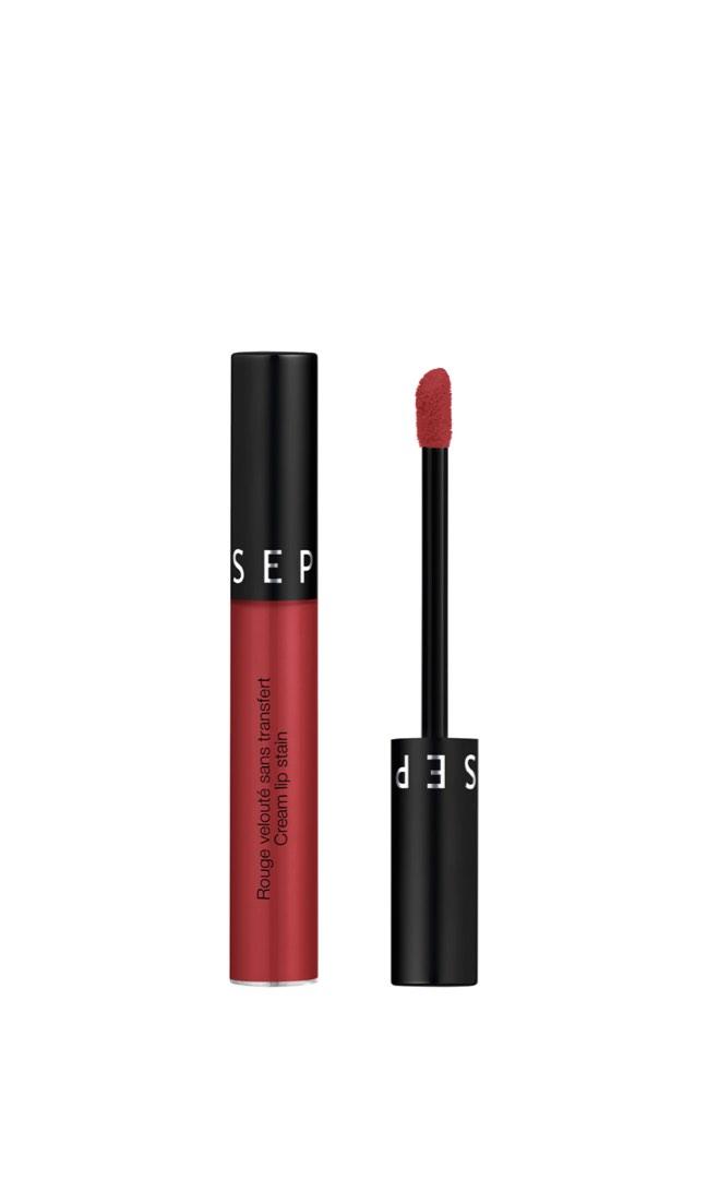 Sephora cream lip stain matte 96 red, Beauty & Personal Care, Face ...