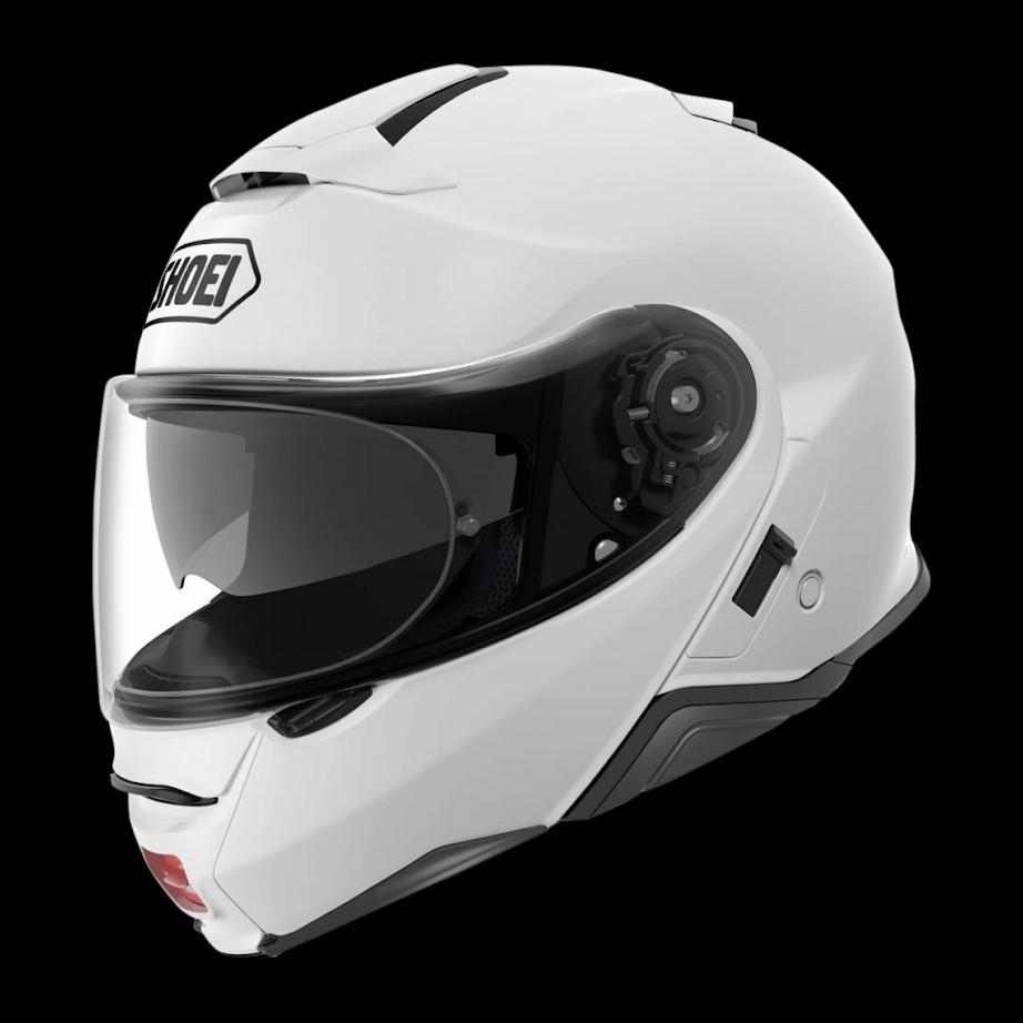 SHOEI NEOTEC 2 WHITE SIZE M, Motorcycles, Motorcycle Apparel on Carousell