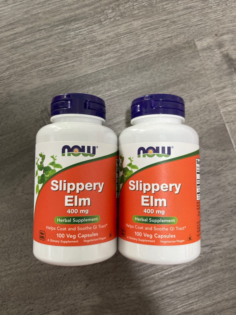 Slippery Elm Supplement, Health & Nutrition, Health Supplements ...