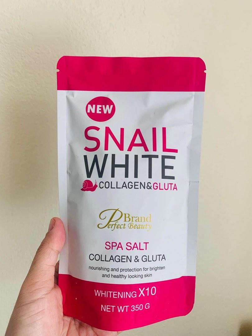 Snail White Spa Salt, Beauty & Personal Care, Bath & Body, Body Care on ...