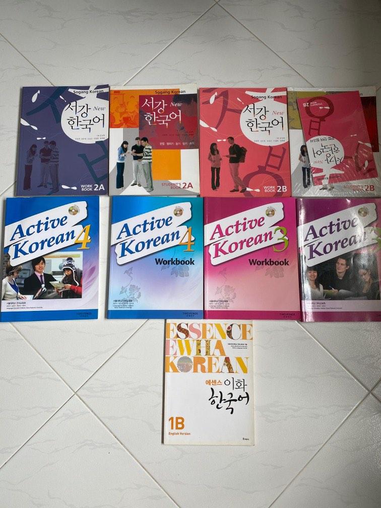 Sogang / Active Korean Textbook & Workbook, Hobbies & Toys, Books ...