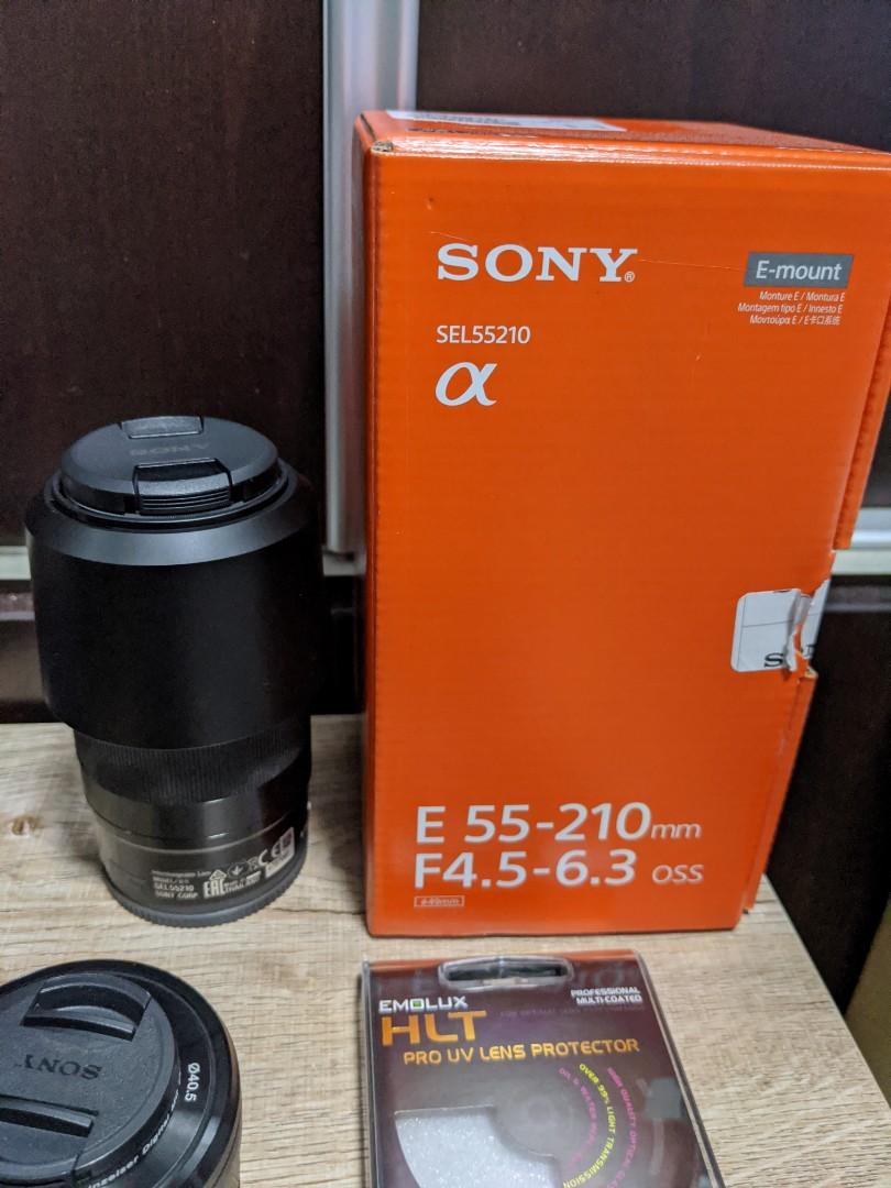 Sony a6000 kit with box SEL55210 zoom lens filters batteries bag ...