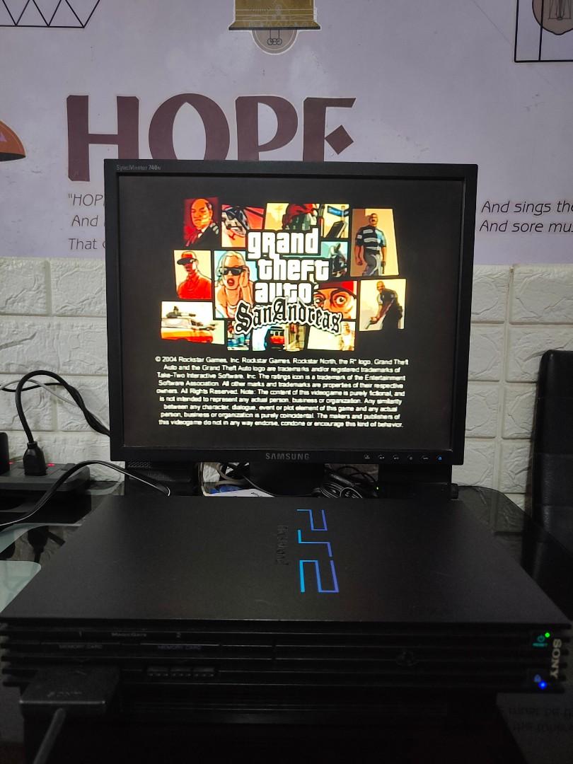 Sony PlayStation 2 Fat Modified + Free 9 Burn DVD/CD Games with 7,784 ...